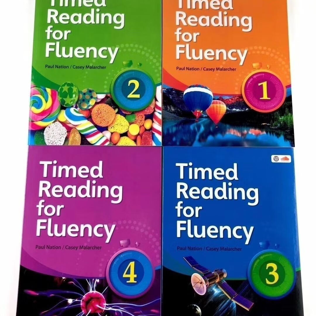 Timed Reading for Fluency流利计时训练4册小达人点读