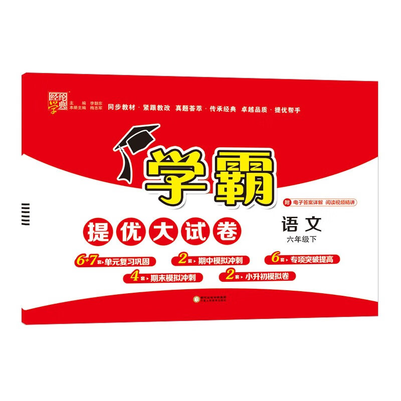 23春新版学霸提优大试卷六年级语文下册通用版人教版单元期中期末测试卷
