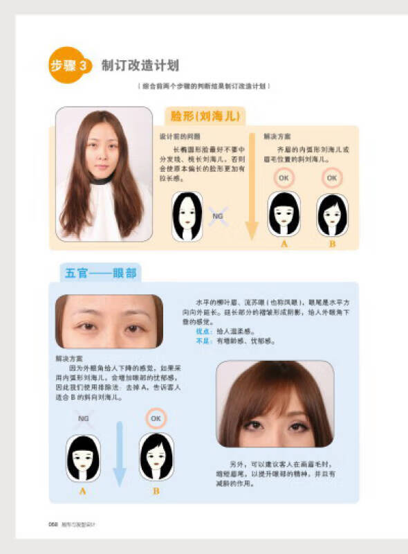 【书】美发教育 脸形与发型设计 形象设计宝典