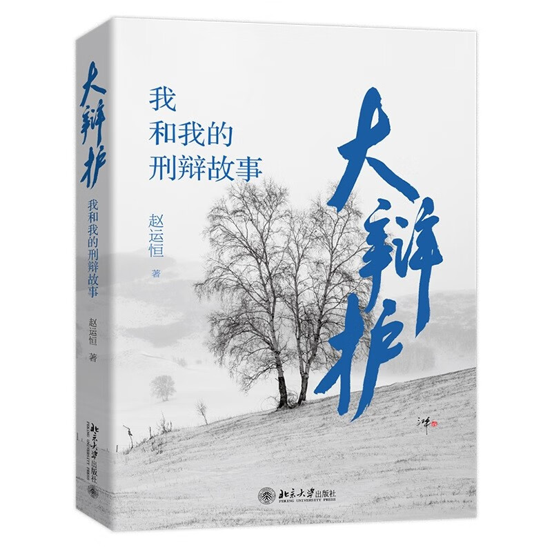 大辩护——我和我的刑辩故事 刑事辩护二十年职场故事 从新律师到大辩护