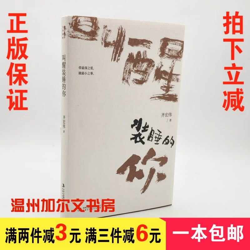 现货 叫醒装睡的你 齐宏伟 散文文艺批评中国文化wz