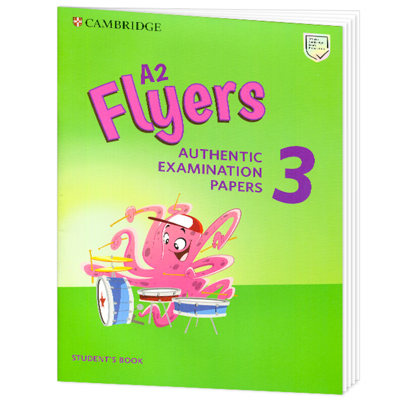 2022新版剑桥少儿英语考试真题一二三级 starters movers flyers Flyers级第3册