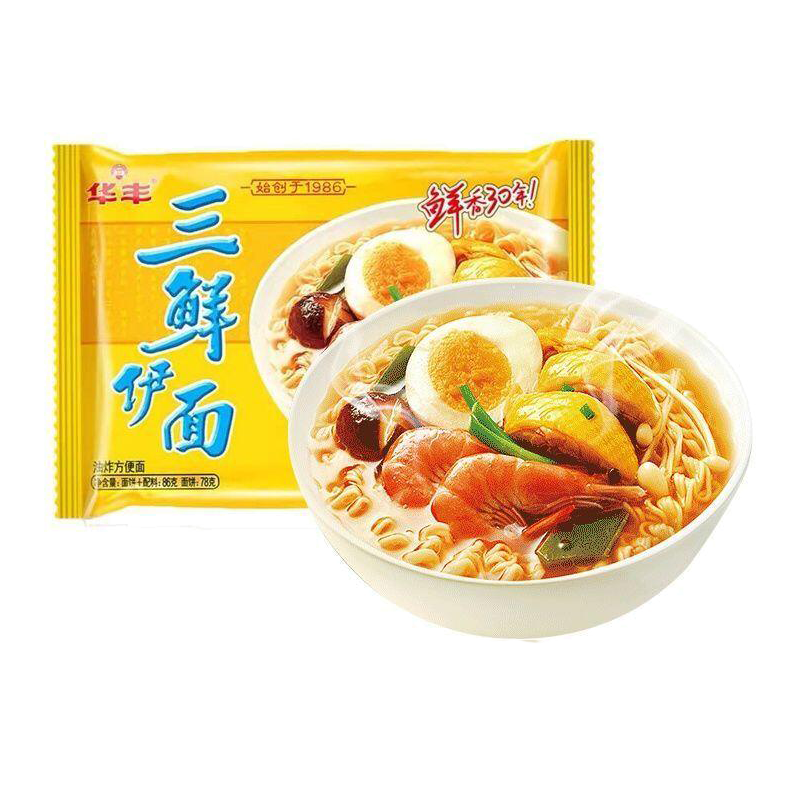 京喜特价：华丰 三鲜伊面方便面86g*5袋，3.5元包邮—— 慢慢买比价网