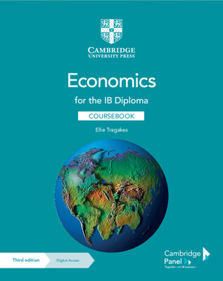 现货 Economics for the Ib Diploma Coursebook with Digital Access (2 Years) 英文原版 平装 国际文凭经济学教材(第三版)