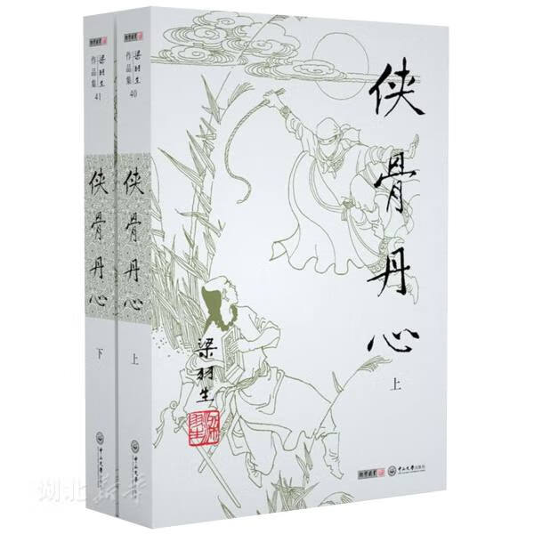 （2019新版）梁羽生作品集(40-41)侠骨丹心 全套2册梁羽生武侠小说 七剑下天山白发魔女传同作者 湖北旗舰店
