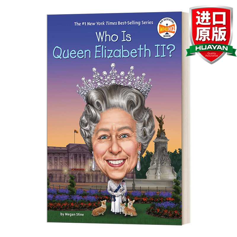 Who Is Queen Elizabeth II Who Was 英文原版 伊莉莎白二世是谁 名人传记系列 英文版 进口英语原版书籍