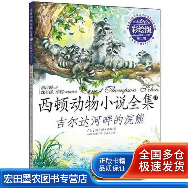 吉尔达河畔的浣熊(彩绘版)【好书】