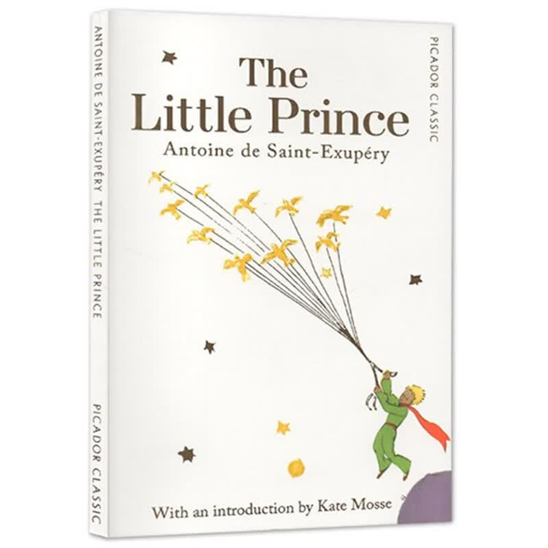 小王子 英文原版 儿童读物 The Little Prince 儿童小说经典版无彩印黑白插图