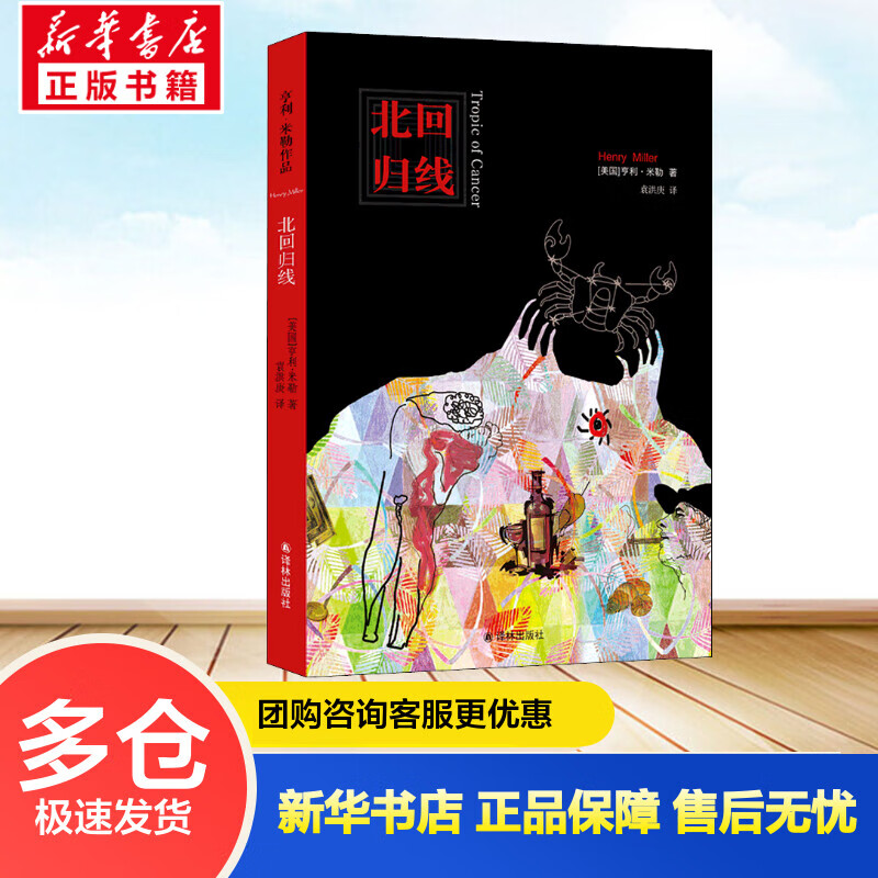 北回归线 (美)亨利·米勒 袁洪庚 译 书籍
