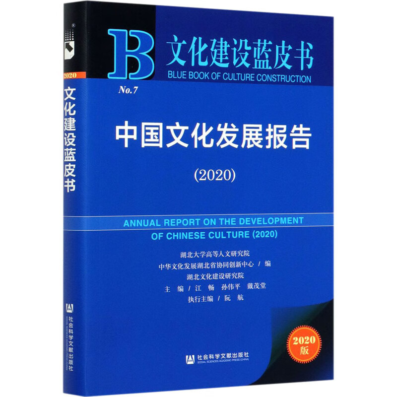 中国文化发展报告(2020) 2020版