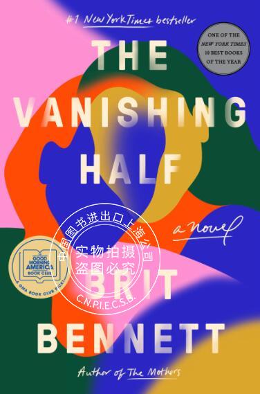 现货 消失的一半 英文原版 畅销小说 The Vanishing Half 抉择 布莉·贝