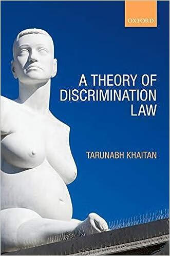 歧视法理论 A Theory of Discrimination Law