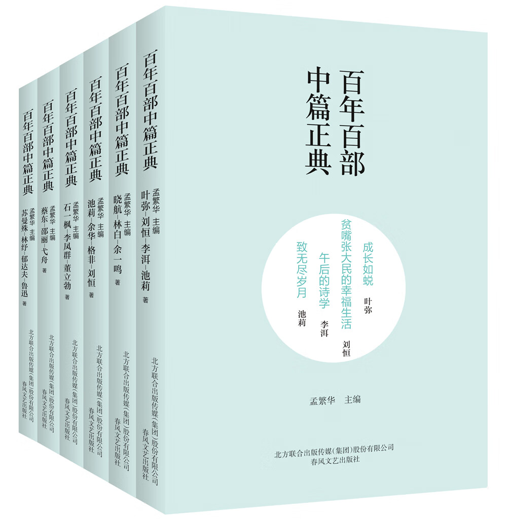 百年百部中篇正典:第二辑(套装6册）