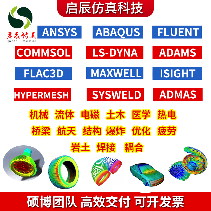代做abaqus/ansys/fluent/isight/admas/sysweld/comsol仿