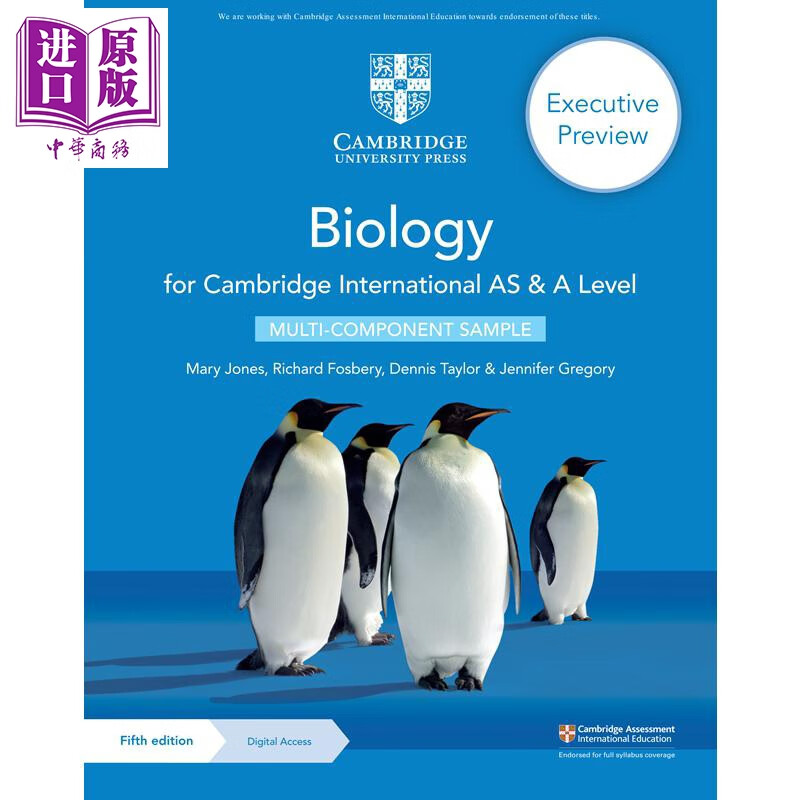 剑桥大学出版NEW Cambridge International AS & A Level Biology Workbook with Digital Access (2 Years)