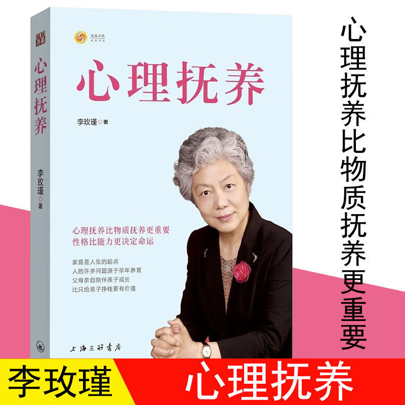 心理抚养李玫瑾育儿心理学书籍家庭教育父母陪孩子度过青春期B 心里抚养 无规格