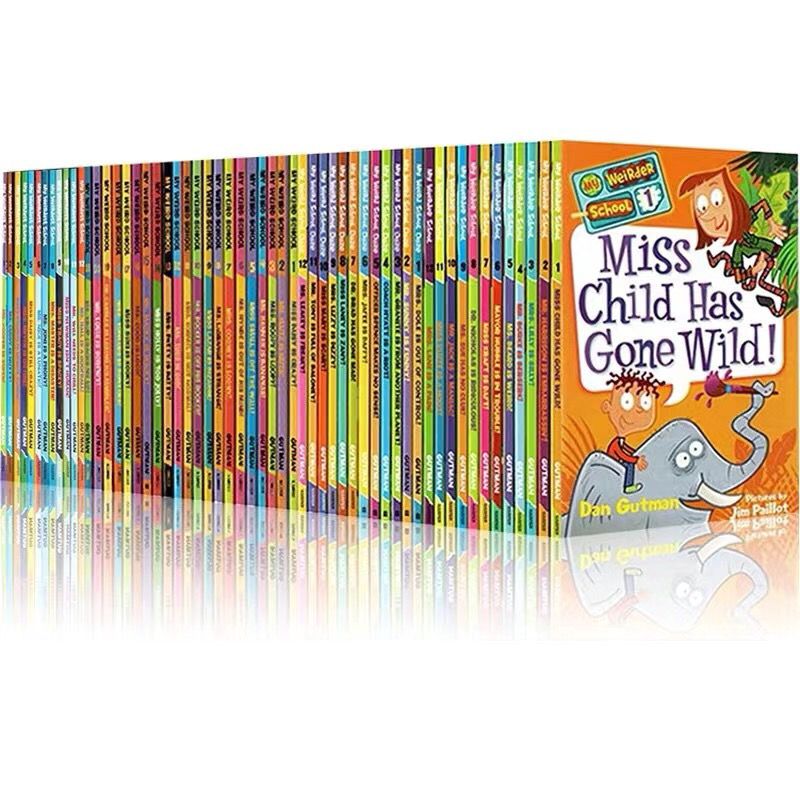 我的疯狂学校My Weird School 二三四五季66册英文儿童桥梁书 2345季