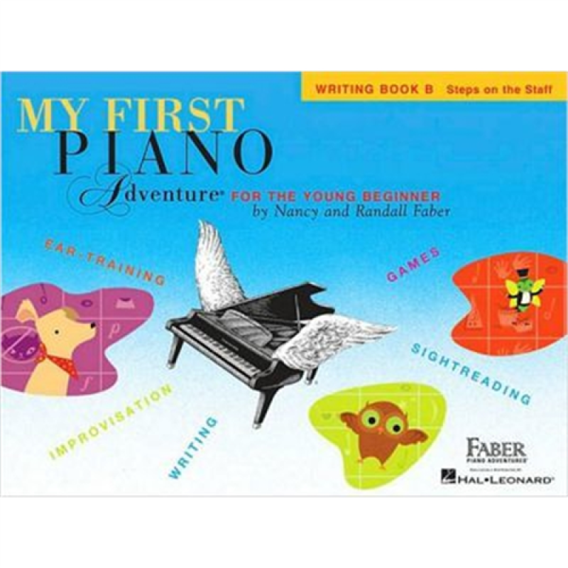 My first piano adventure lesson writing book B在线音频
