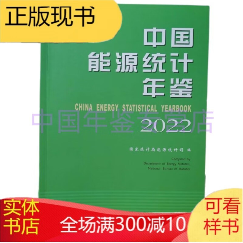 中国统计年鉴2022（附光盘） 中国能源统计年鉴2022