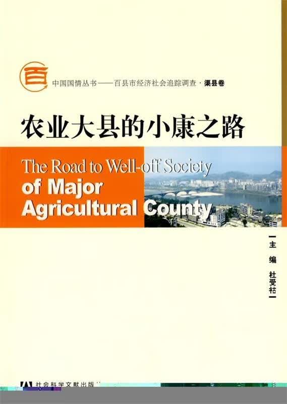 农业大县的小康之路 杜受祜 编