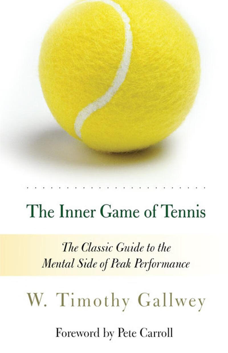 预售 身心合一的奇迹力量 比尔盖茨书单 英文原版 The Inner Game of Tennis: The Classic Guide to the Mental Side