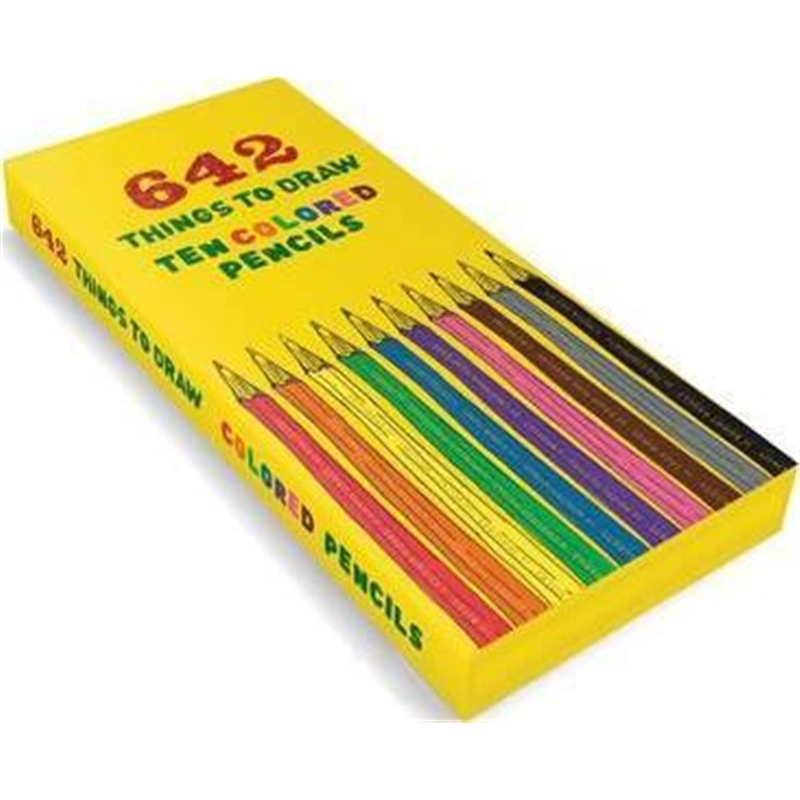 642 Things to Draw Colored Pencils