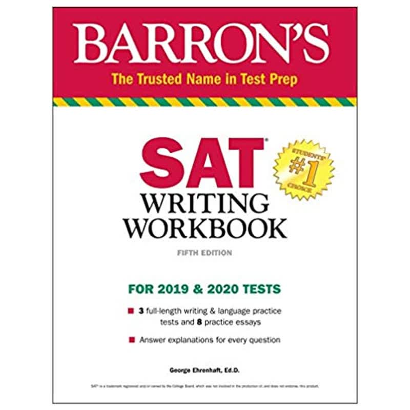 【中图原版】SAT WRITING WORKBOOK SAT写作工作簿  进口书籍书本