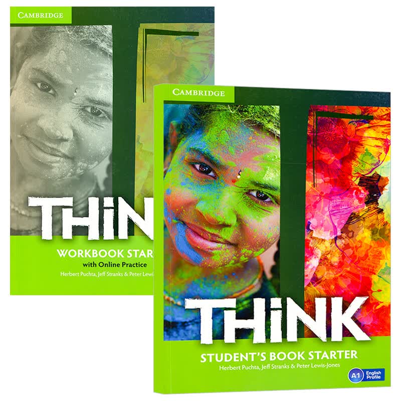 剑桥Cambridge Think Starter 1 2 3 4 5级别think学生用书练习册 starter课本+练习册