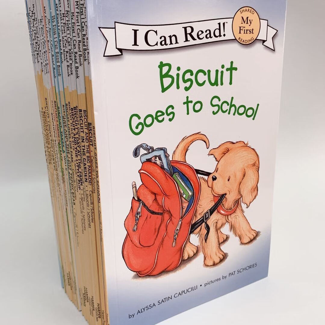 I Can Read Biscuit小饼干狗系列25册+1册2册译文英文绘本点读版