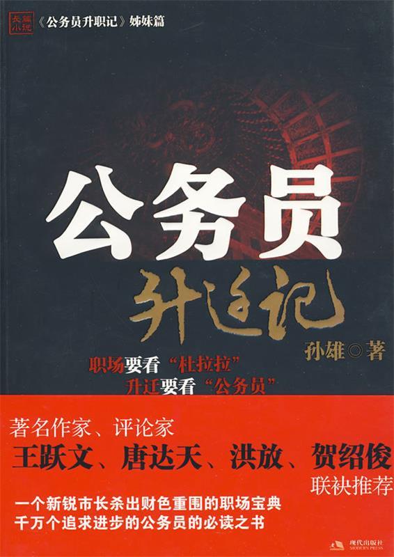 公务员升迁记 孙雄 著【书】