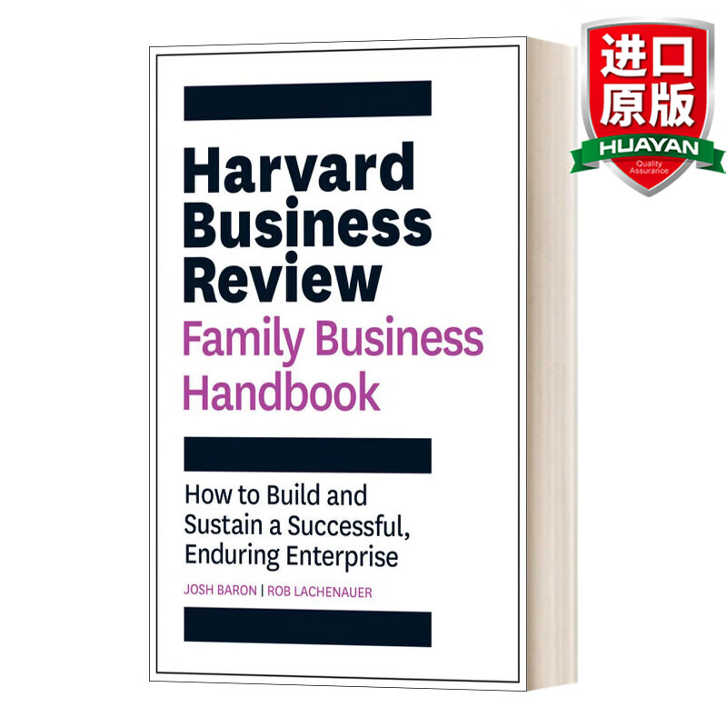 Harvard Business Review Family Business Handbook 英文原版 家族企业手册的哈佛商业评论 英文版 进口英语原版书籍