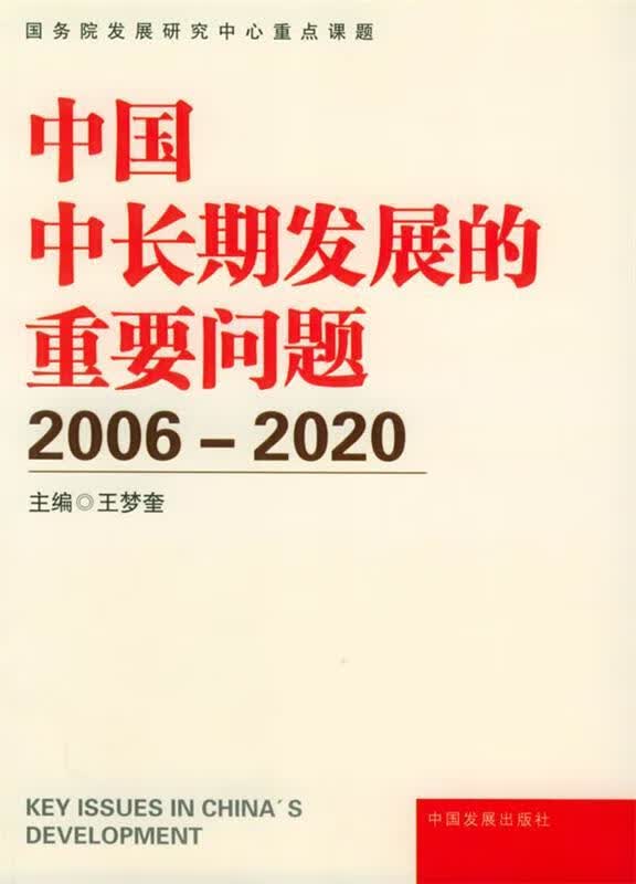 2005～2020中国经济发展 王梦奎 主编