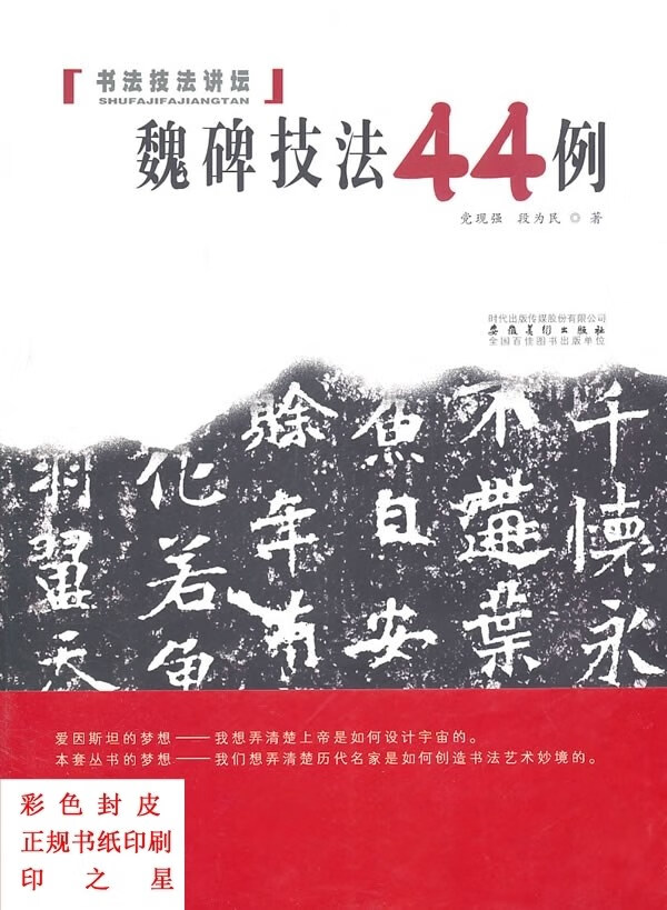 书法技法讲坛——魏碑技法44例,党现强,