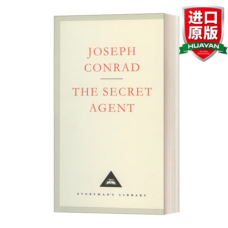 The Secret Agent 英文原版小说 间谍 约瑟夫·康拉德 Everyman精装版 英文版 进口英语原版书籍