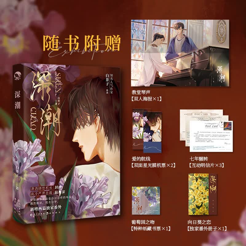 预售 深潮 （网络原名 《深欲》） 著名人气作家 白芥子 著 长江出版社 9787549288557