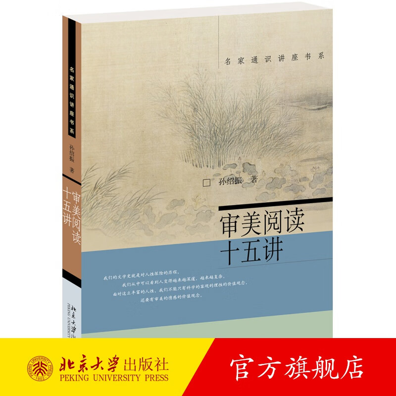 审美阅读十五讲 孙绍振 名家通识讲座书系 北京大学旗舰店