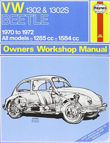 VW 1302 & 1302S (70 - 72) Haynes Repair Manual