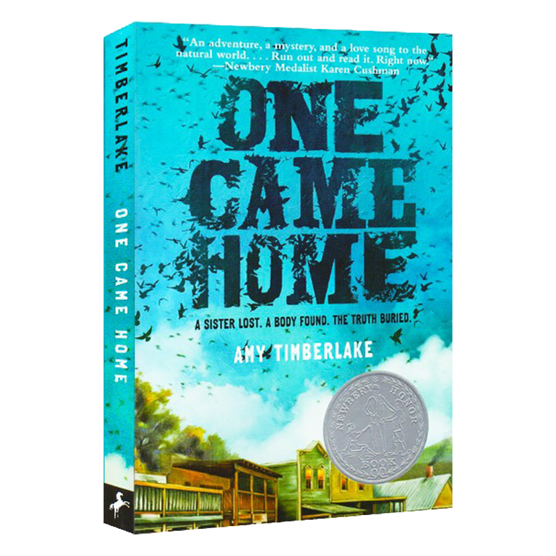 【690L】纽伯瑞银奖 寻找阿加莎 回家 英文原版 儿童文学 One Came Home . 梦想童趣城