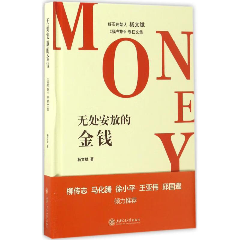 无处安放的金钱 杨文斌 书籍