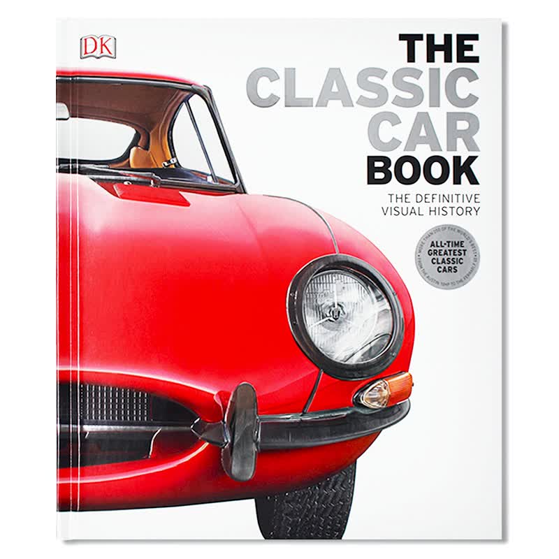 现货 The Classic Car Book 经典汽车百科全书 历史经典汽车图鉴 标志性经典汽车摄影画册 DK百科汽车图文书 英文原版