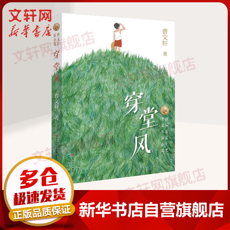 曹文轩 穿堂风 靠前安徒生大奖作品 10-11-12-15岁中小学生阅读读物幼儿童早教故事课外图书排行榜