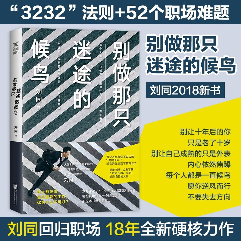 别做那只迷途的候鸟 刘同新书 继我在未来等你谁的青春不迷茫向着光亮那方后新作 职场沟通励志畅销书籍