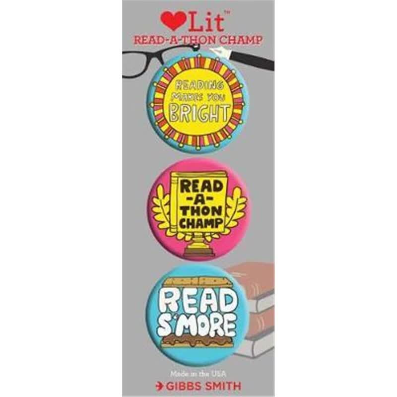 Read-a-thon 3 Badge Set