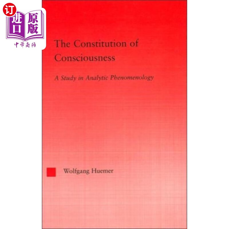 海外直订Constitution of Consciousness 宪法意识的