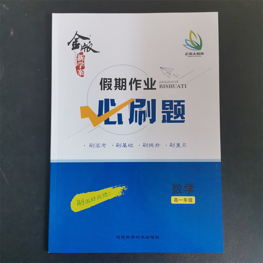 2024新版 正禾大教育金版新学案 假期作业必刷题高一年级数学
