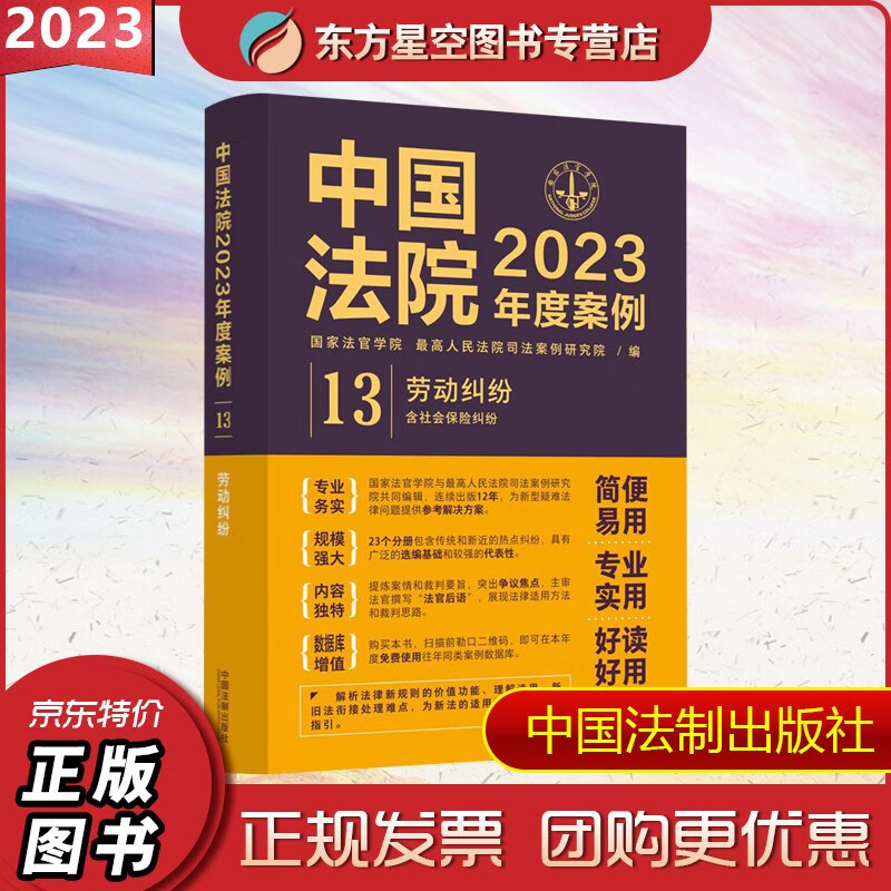 中国法院2023年度案例13 劳动纠纷含社会保险纠纷 劳动关系确认合同履行变更解除终止报酬 社会保险争议劳动争议维权 中国法制出版社 9787521632910