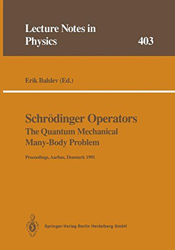 Schroedinger Operators The Quantum Mechanical Many-Body Problem
