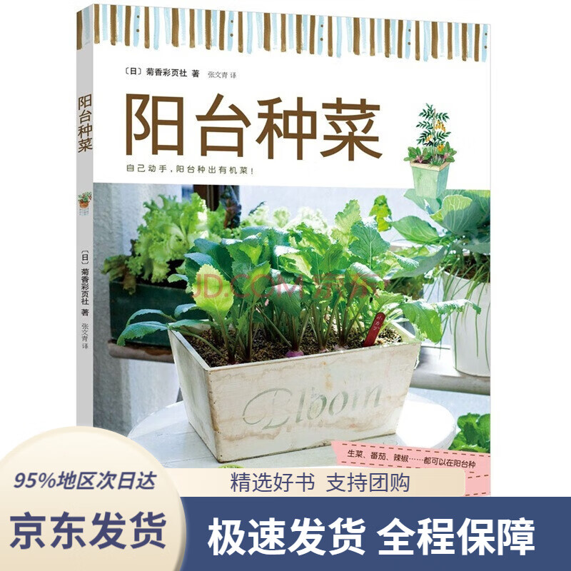 【 京东配送 支持团购】阳台种菜