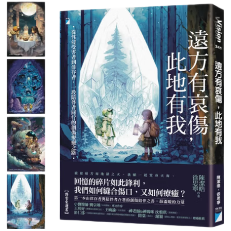 现货原版进口远方有哀伤此地有我：从性侵受害者到幸存者一段陪伴者同行的创伤疗愈之路宝瓶文化9789864063574