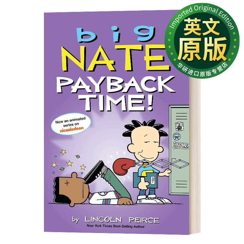 Big Nate Payback Time 大内特系列20 报复的时候到了 全彩漫画小说版第三季3 儿童校园读故事物 英文版 进口英语原版书籍 英文原版 Peirce, Lincoln
